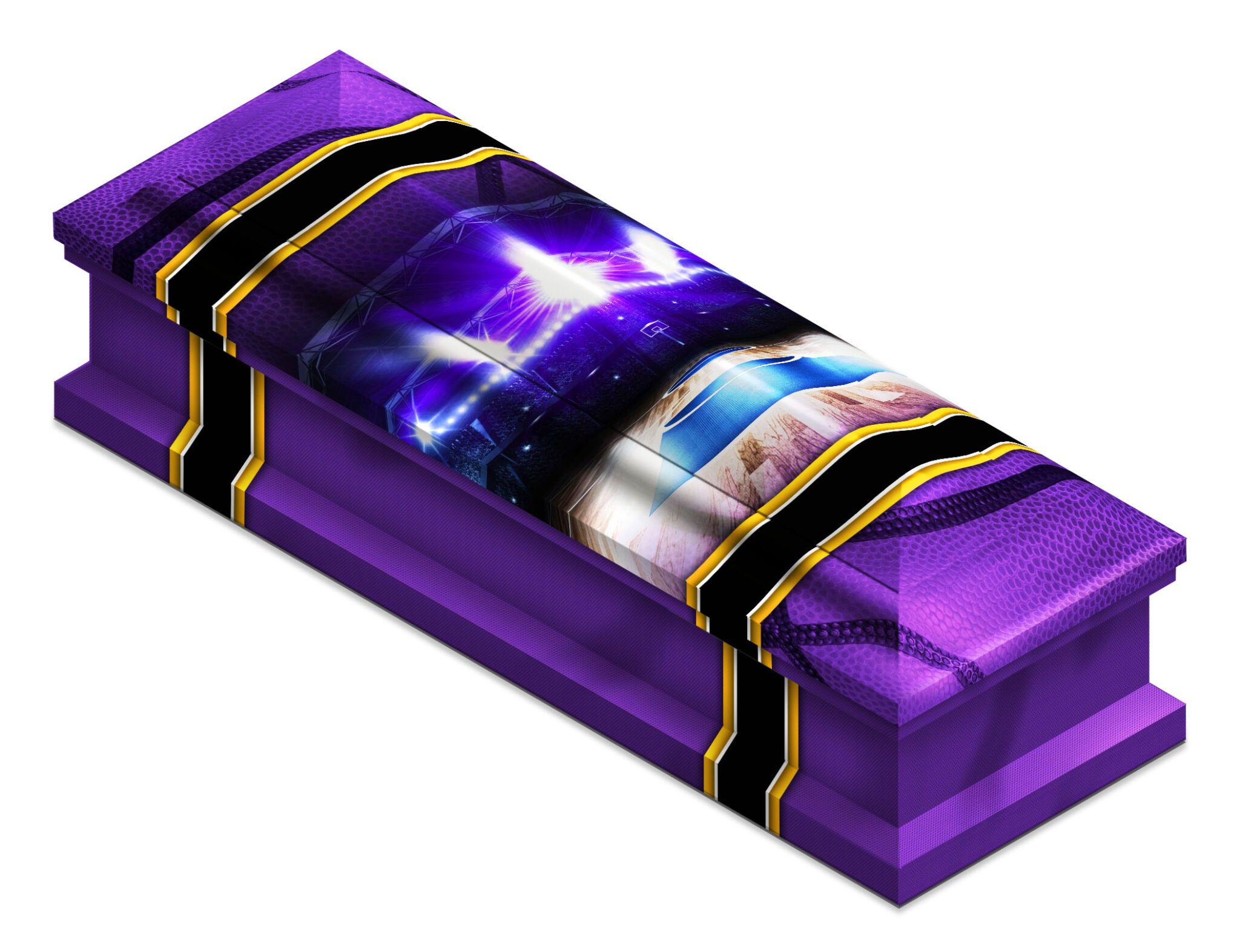 Purple and Gold Jersey – We Wrap Caskets